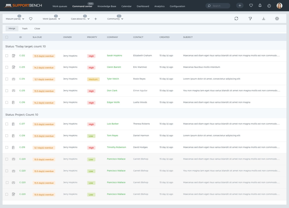25+ Supportbench Alternatives Worth Switching to | AlternativeStack
