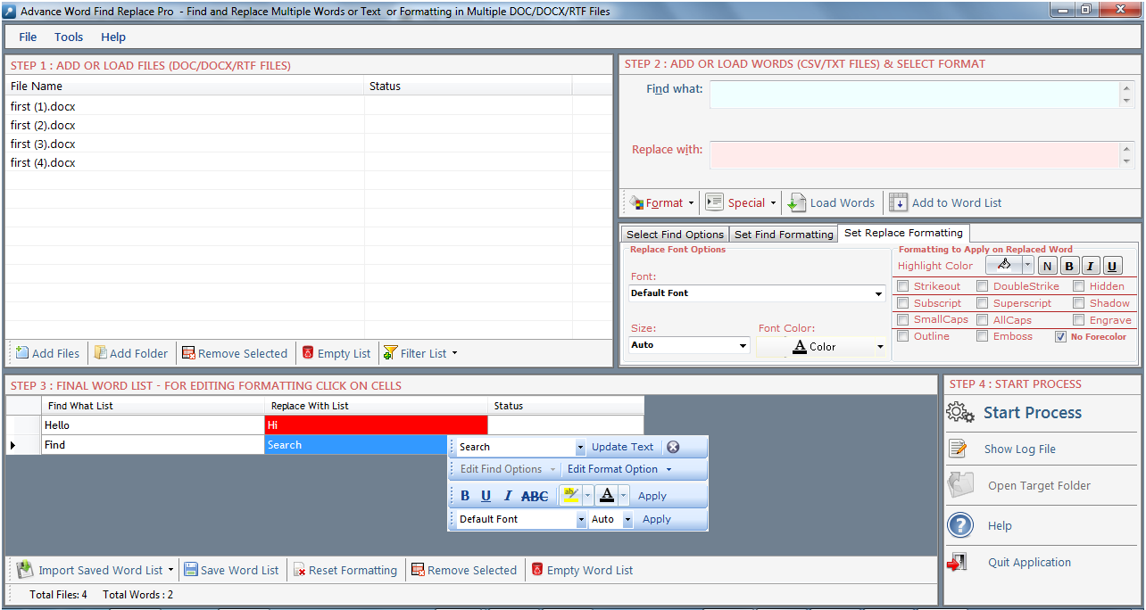 Top 25+ Advance Word Find & Replace Pro Alternatives You Should Try | AlternativeStack